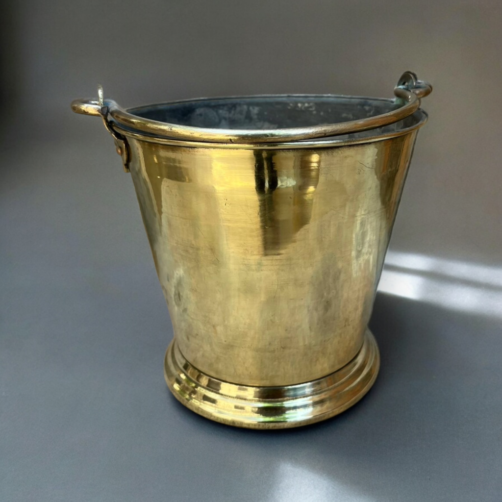 Vintage brass bucket - Unique Antique Collection