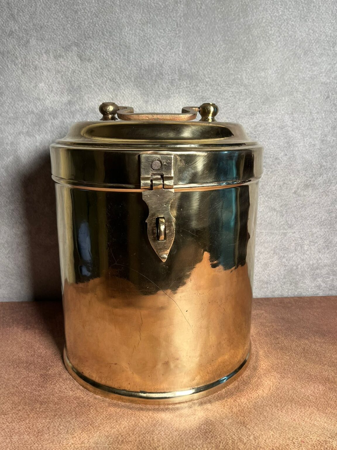 Vintage brass large size storage box - Unique Antique Collection