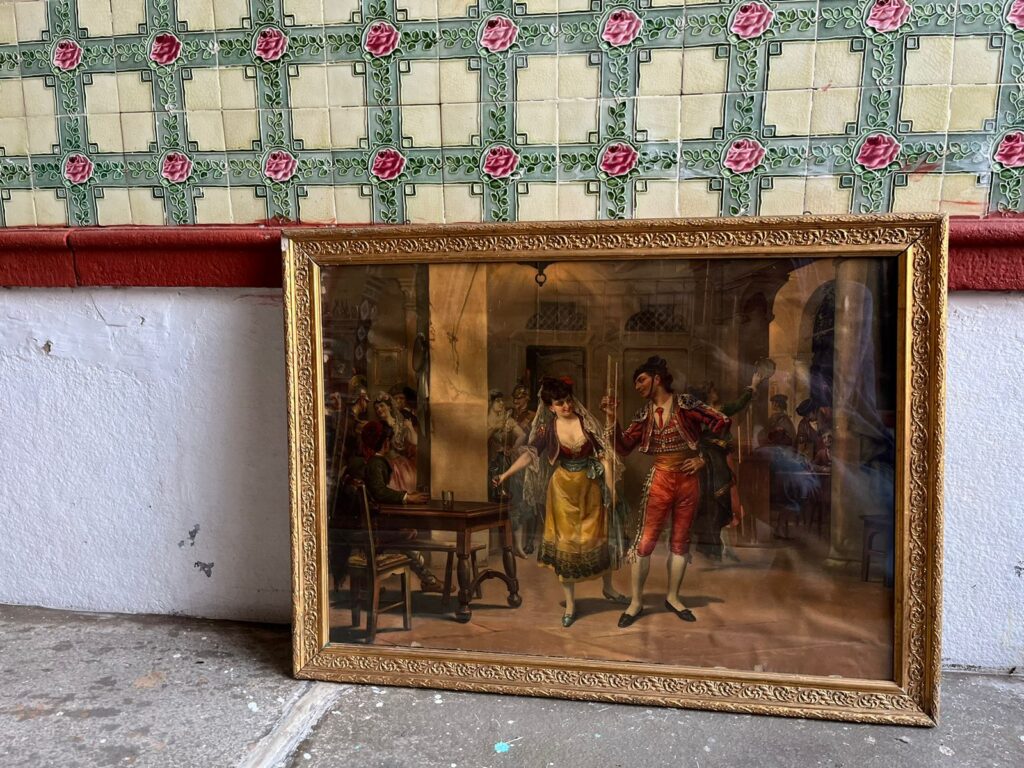 Antique german large size lithographs - Unique Antique Collection