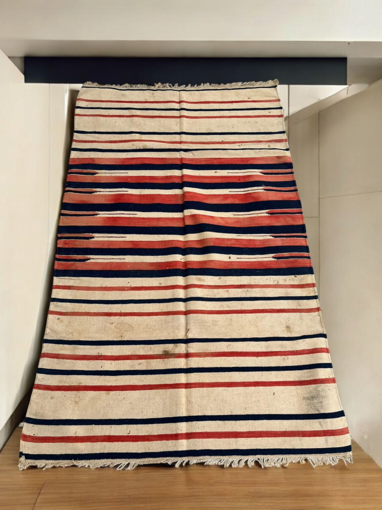 100+ Years Old Bikaner Jail Handwoven Rug – Rare Vintage Collector’s ...